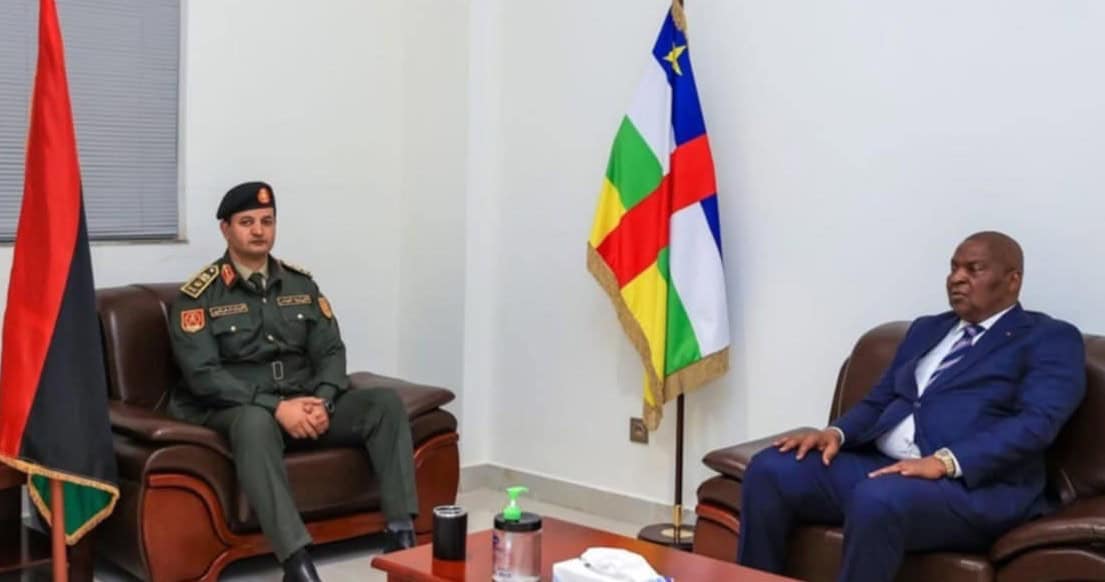 Visite du Général Libyen Khaled Haftar à Bangui